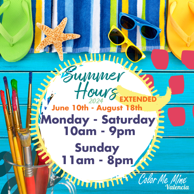 Extended Summer Hours! - Valencia
